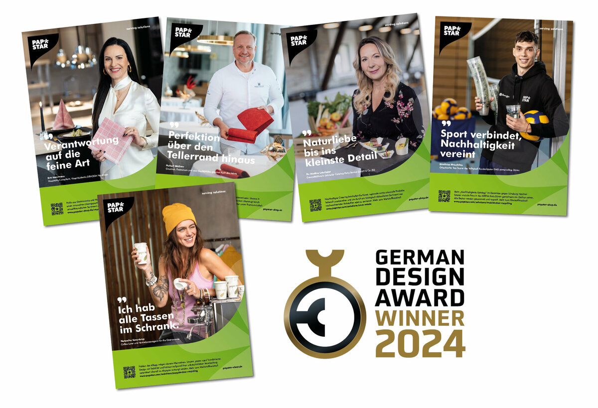 German Design Award 2024: "Eine sehr gut durchdachte Kampagne, die ...